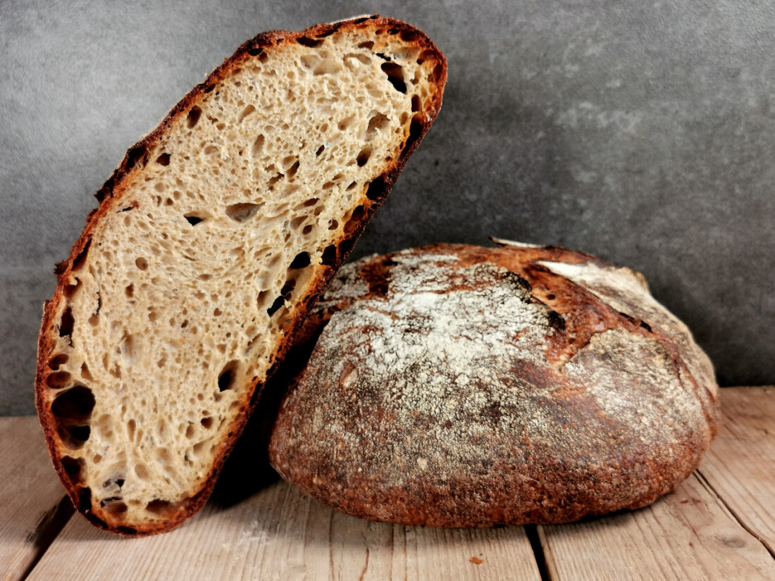 Mein Rezept für "Das raue Brot" [Ruchmehl, Caputo & Semola]