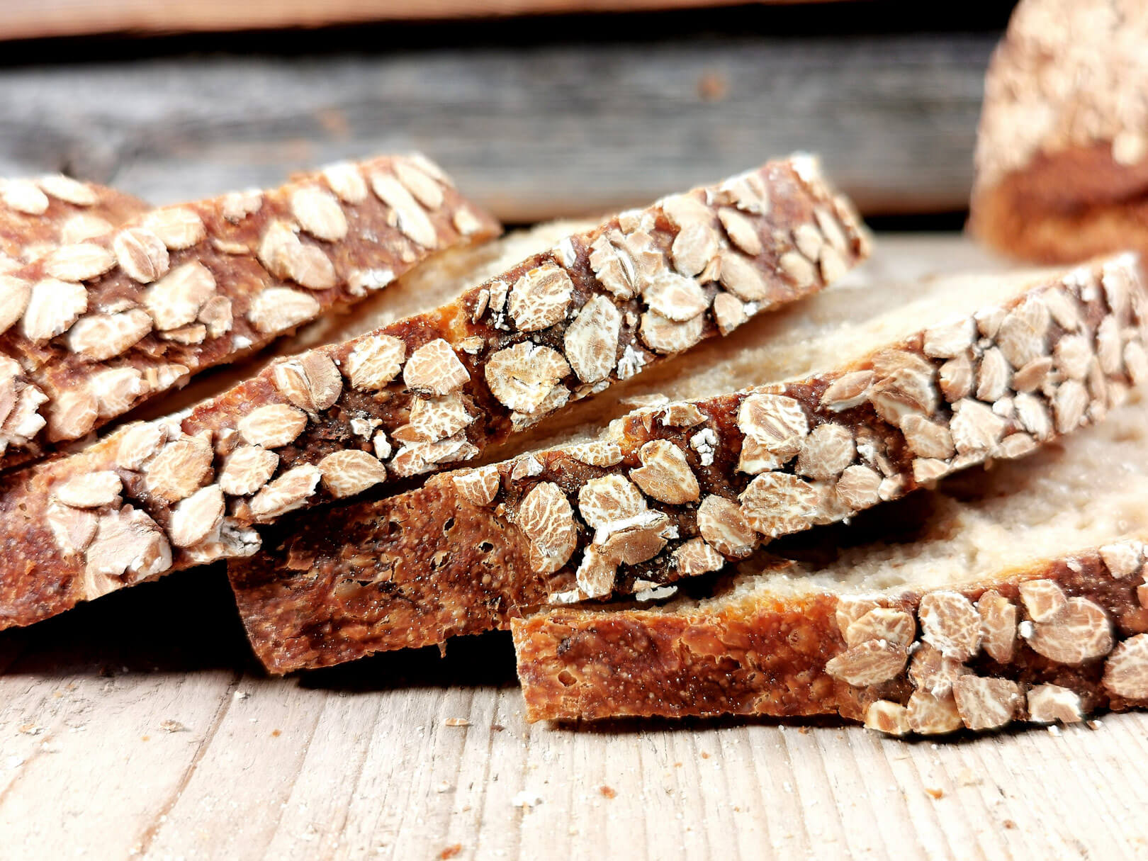 Rezept für Paul's Porridge Brot [Dinkelbrot mit Haferbrei]