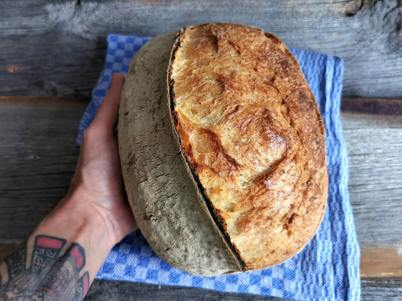 Egg Tartine Sauerteig-Brot für Fortgeschrittene im Rezept