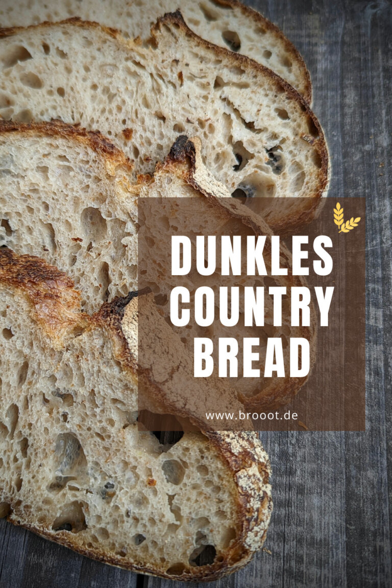Dunkles Tartine Country Bread Meine persönliche Version